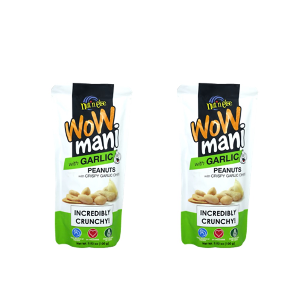 Nut & Else Wow Mani Garlic Peanuts 100g x 2 | Lazada PH
