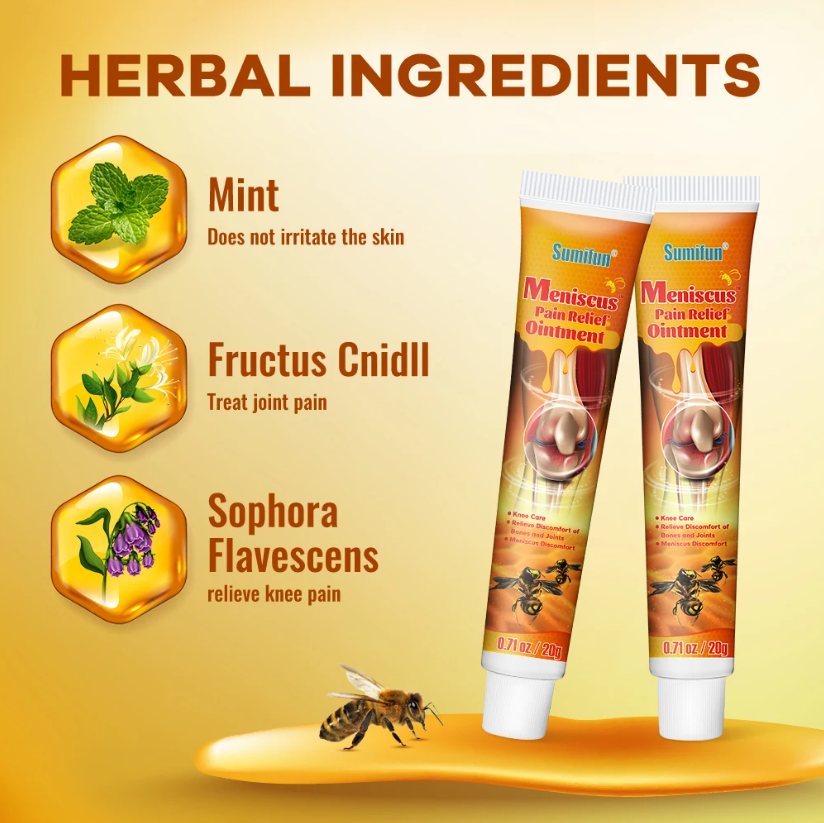 Sumifun Bee Venom Analgesic Cream Synovial Meniscus Pain Relief ...