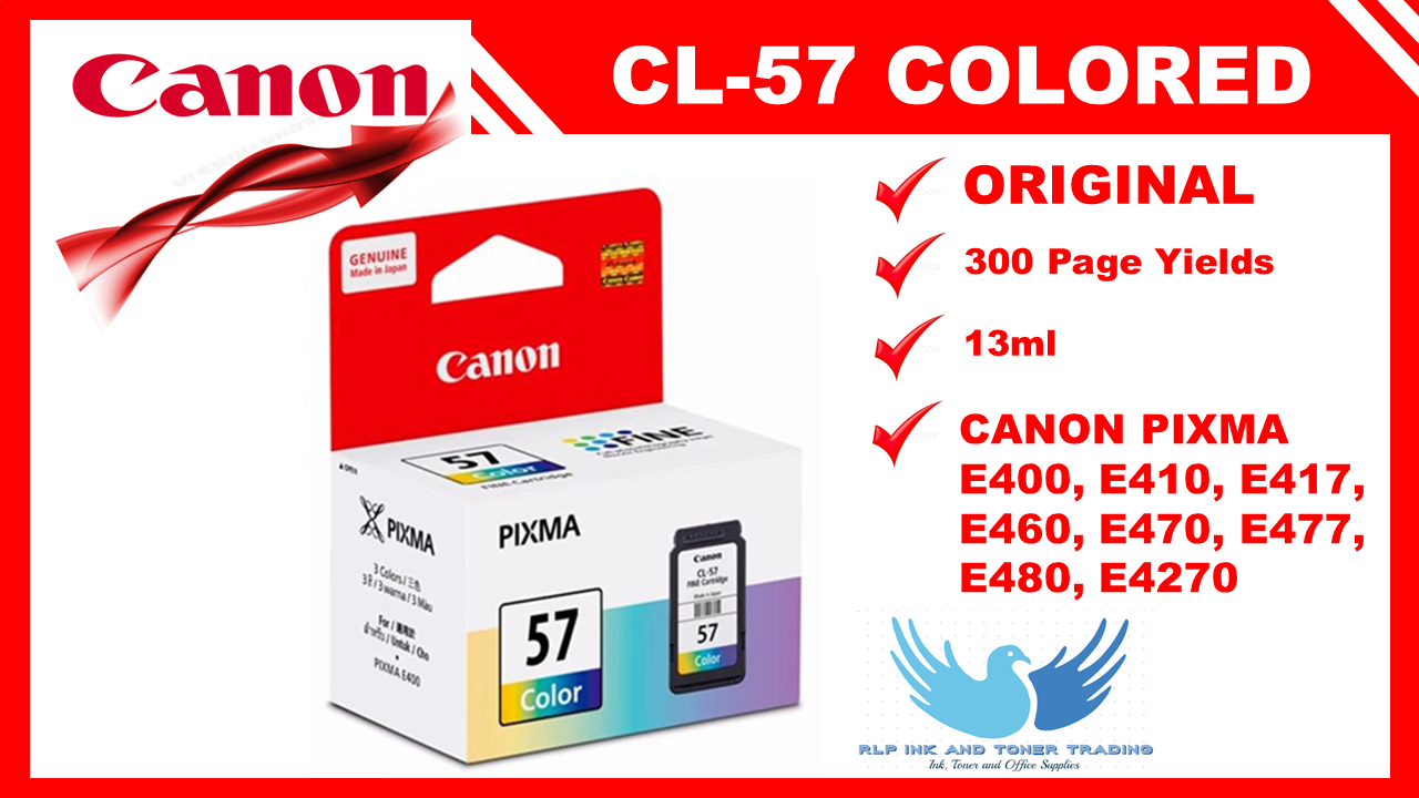 Canon CL-57 Colored Original Ink Cartridge | Lazada PH