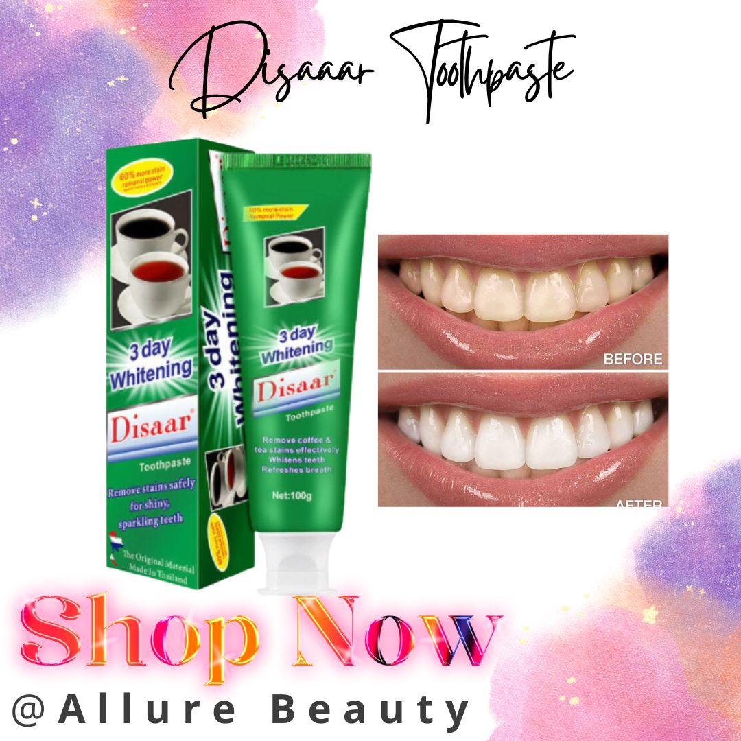 DISAAR HERBAL 3 DAY WHITENING TOOTHPASTE 100G | Lazada PH