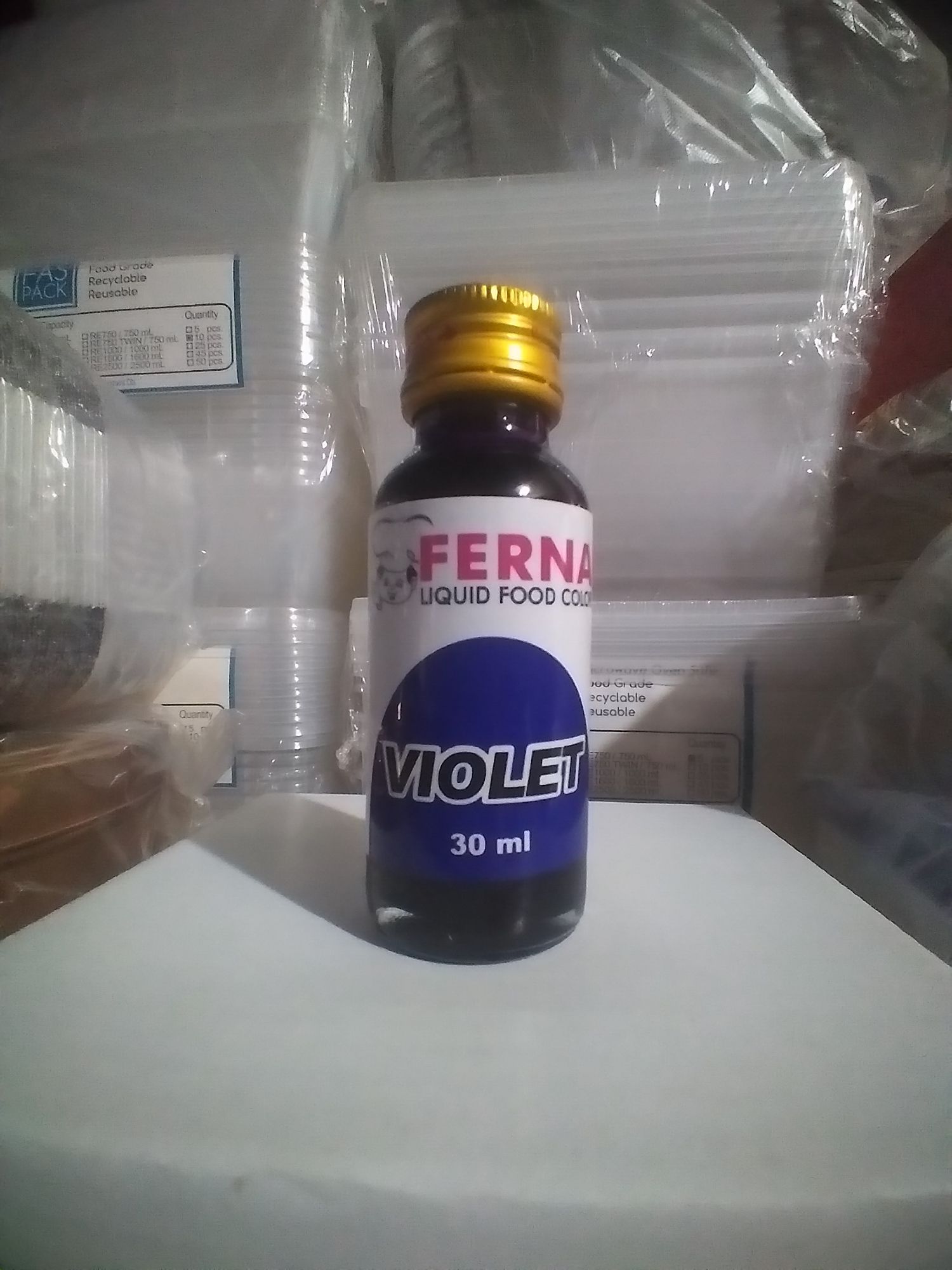 Ferna Liquid Food Color Violet 30 ml | Lazada PH