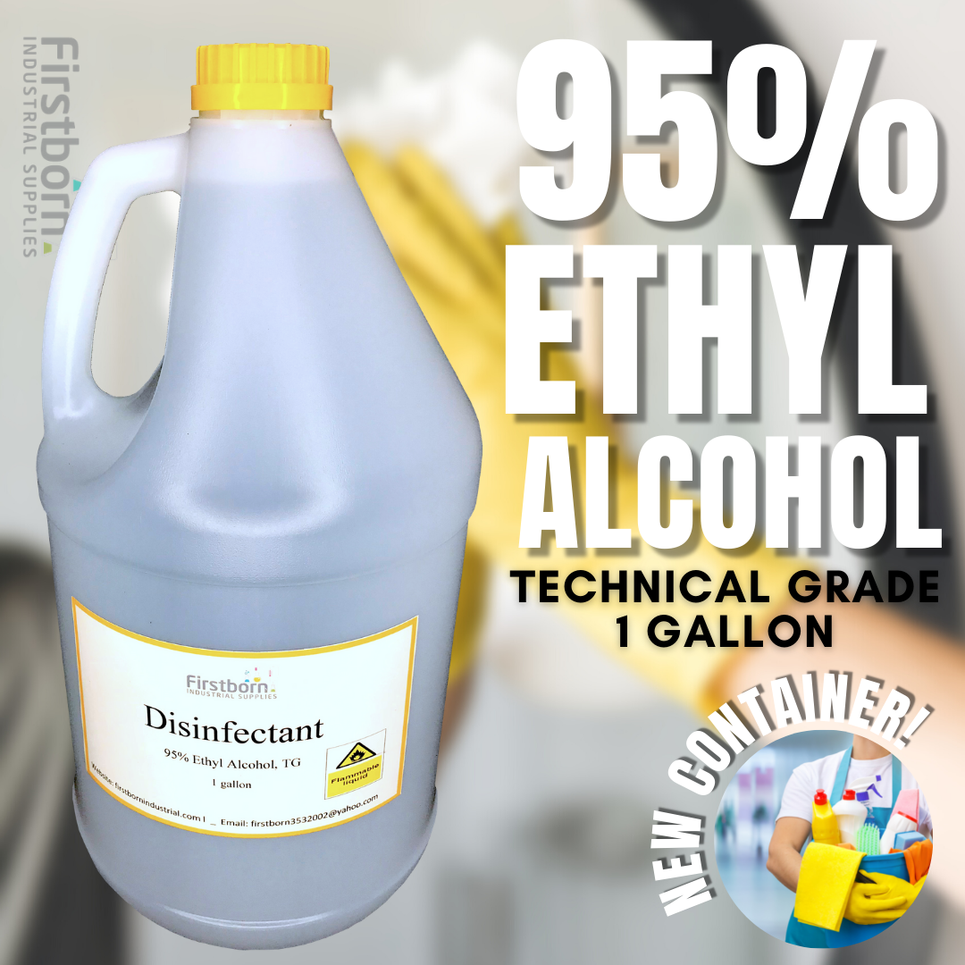 95% Ethyl Alcohol, Technical Grade 1 Gallon | Firstborn Industrial ...