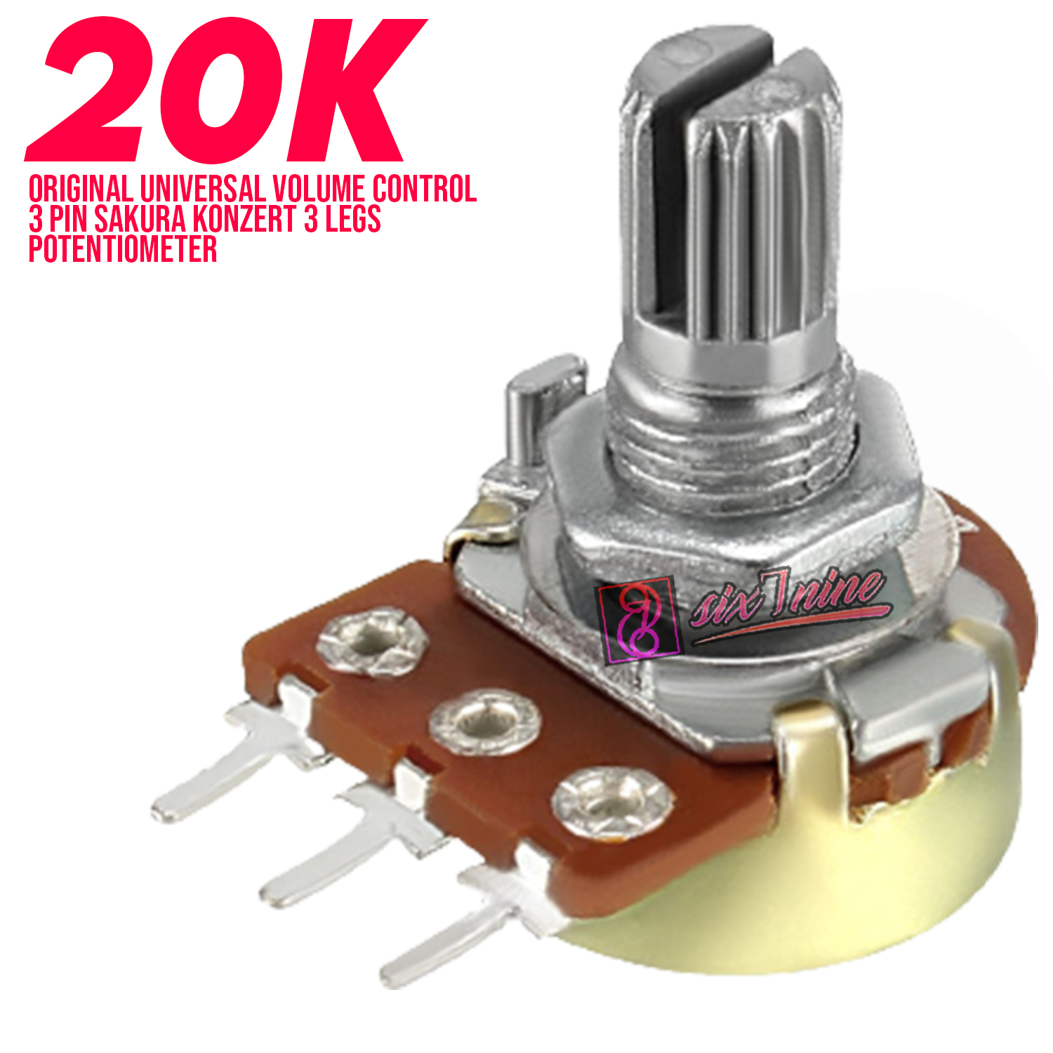 Original Universal Volume Control 3 Pin Sakura Konzert 3 Legs ...