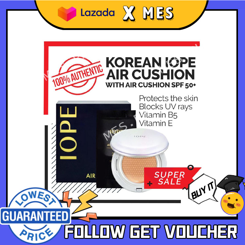 IOPE Air Cushion COVER (SPF 50+/PA+++) C21 30g(15g +Refill 15g) | Lazada PH
