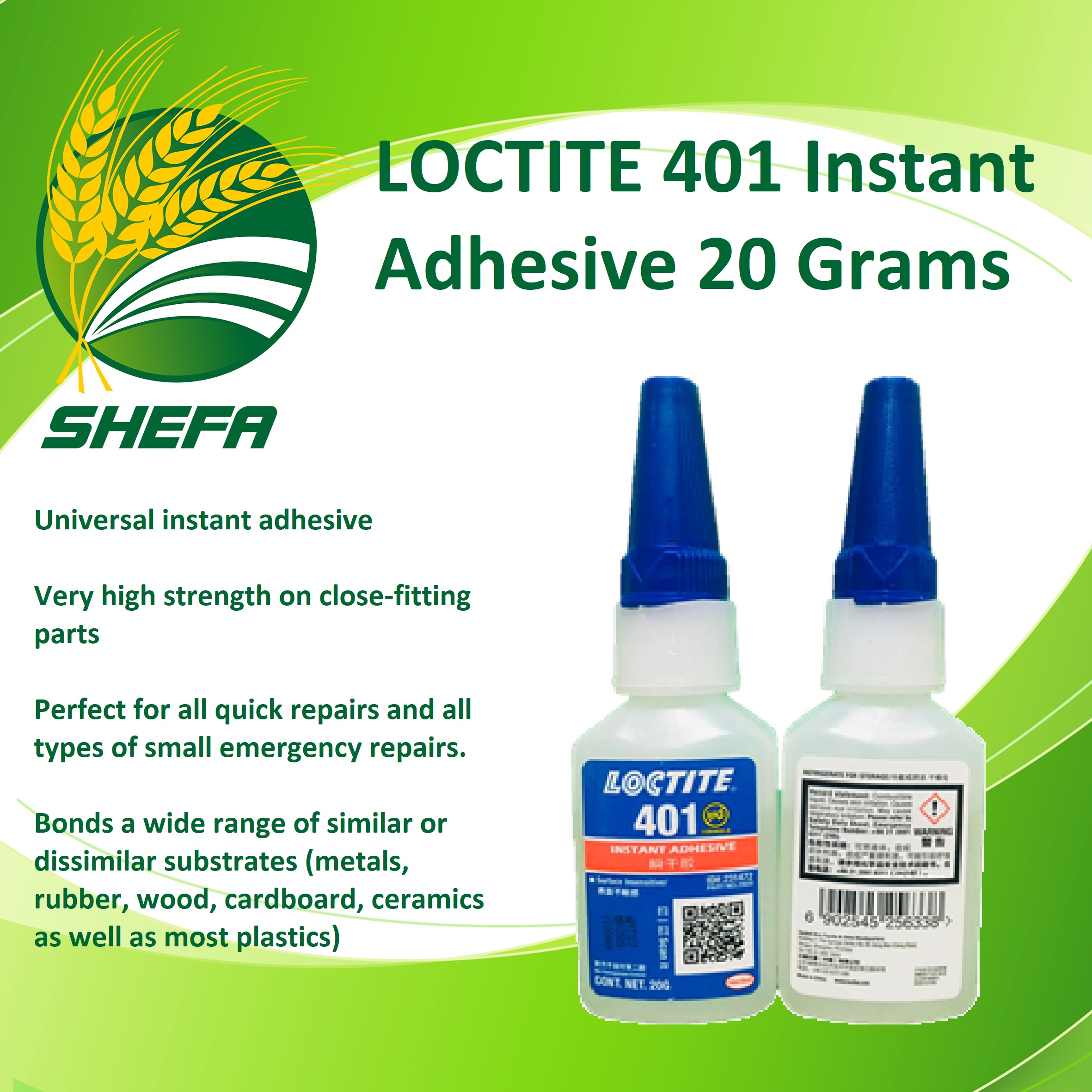 LOCTITE 401 Instant Adhesives 20grams, 1 bottle | Lazada PH