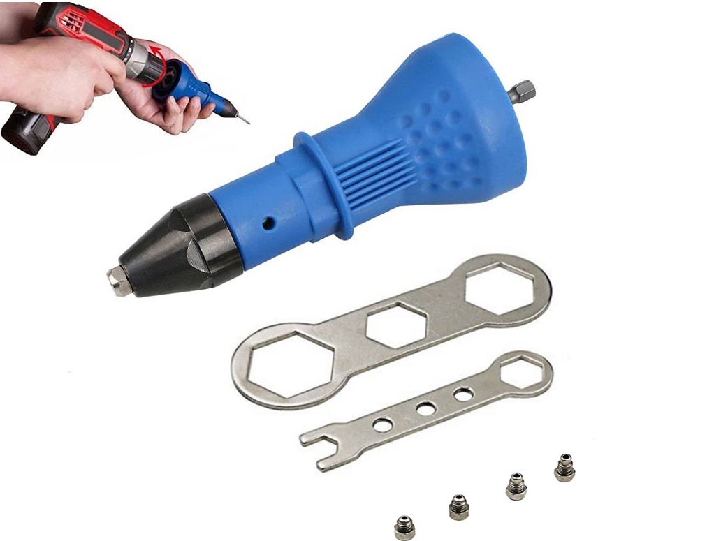 Craft - Rivet Gun for Cordless Drill Riveter Electric Rivet Nut Gun ...