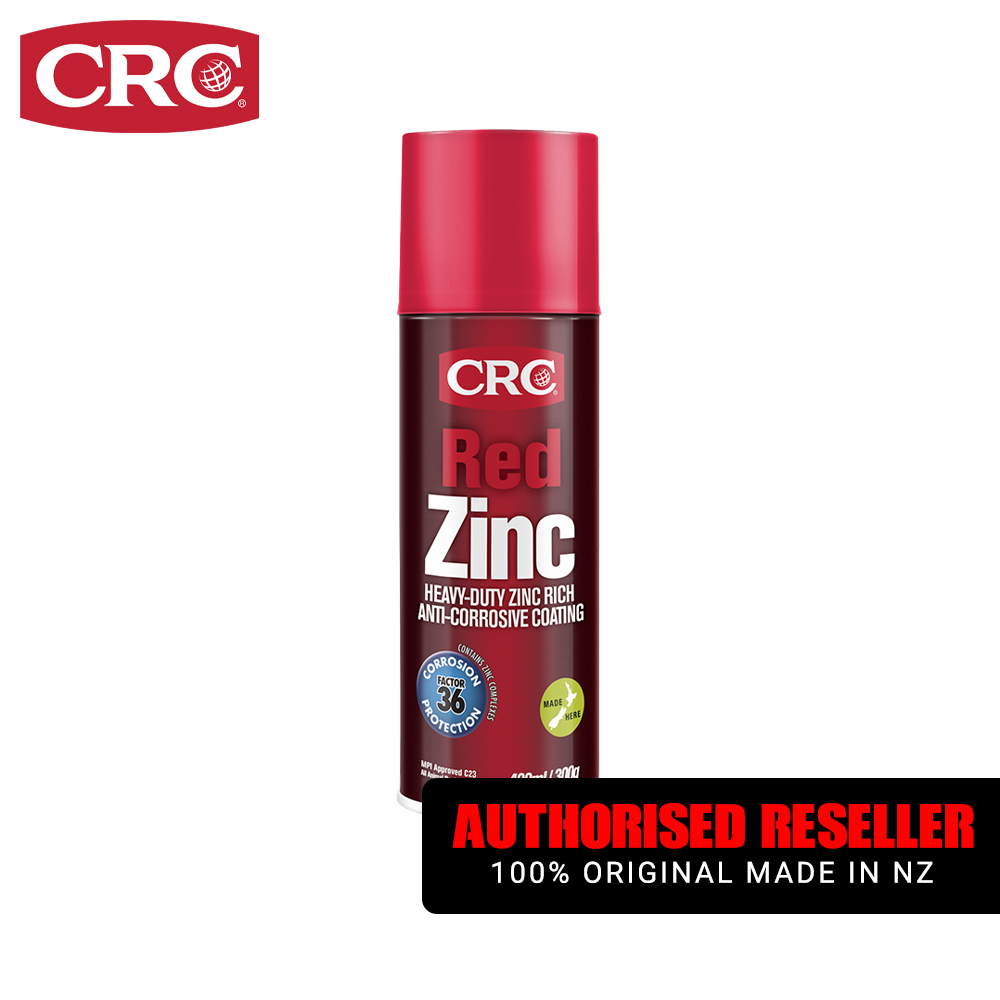 CRC Coloured Red Zinc, Heavy-Duty Zinc Rich Anti-Corrosive Coating ...