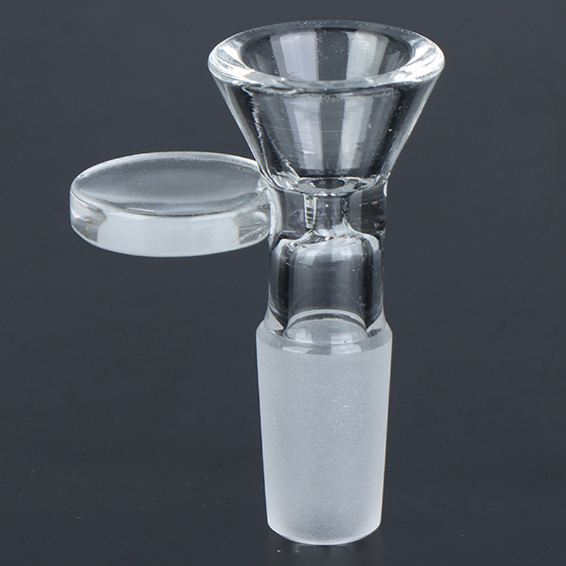 {Teetlv} 14mm/ Glass Joint Clear Slide Male Glass Bowl Filter Pipe ...