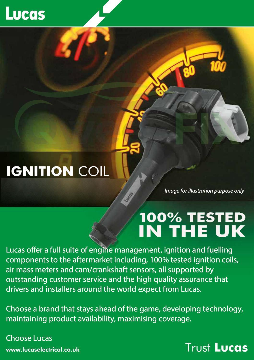 Genuine Lucas Ignition Coil for Hyundai ELANTRA, ACCENT, 1.6 (27301 ...