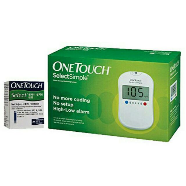 ONETOUCH Select Simple Glucometer Set | Lazada PH