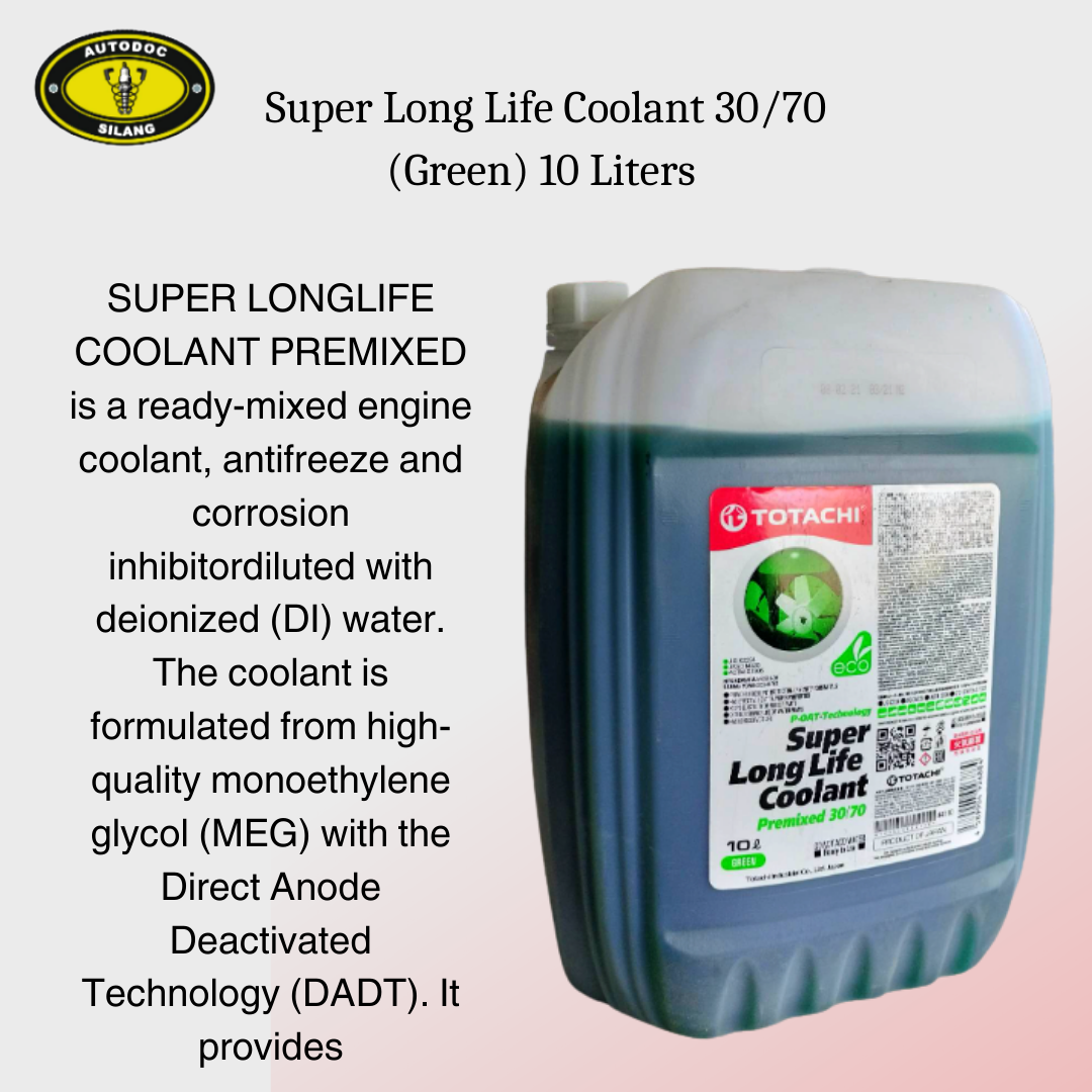 Super Long Life Coolant (Green) 10 Liters | Lazada PH