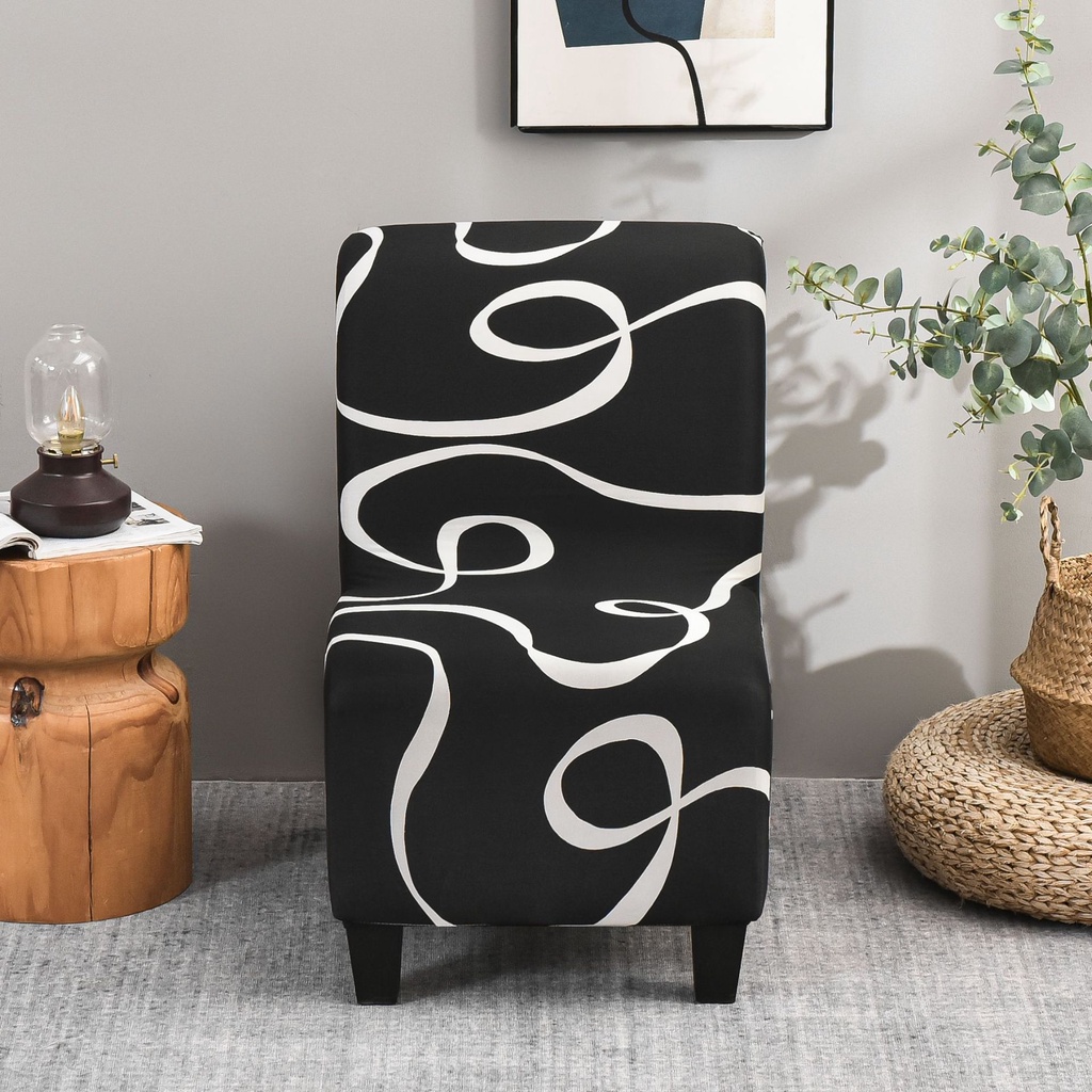 Armless Sofa Cover Single Sofa Cover Armless Chair Cover Universal ...