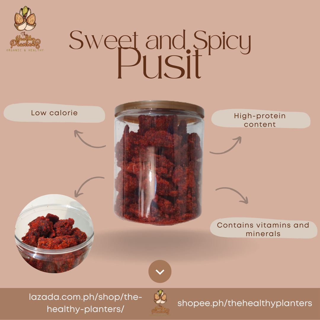 Sweet and Spicy Pusit / Squid (400 GRAMS in JAR) | Lazada PH