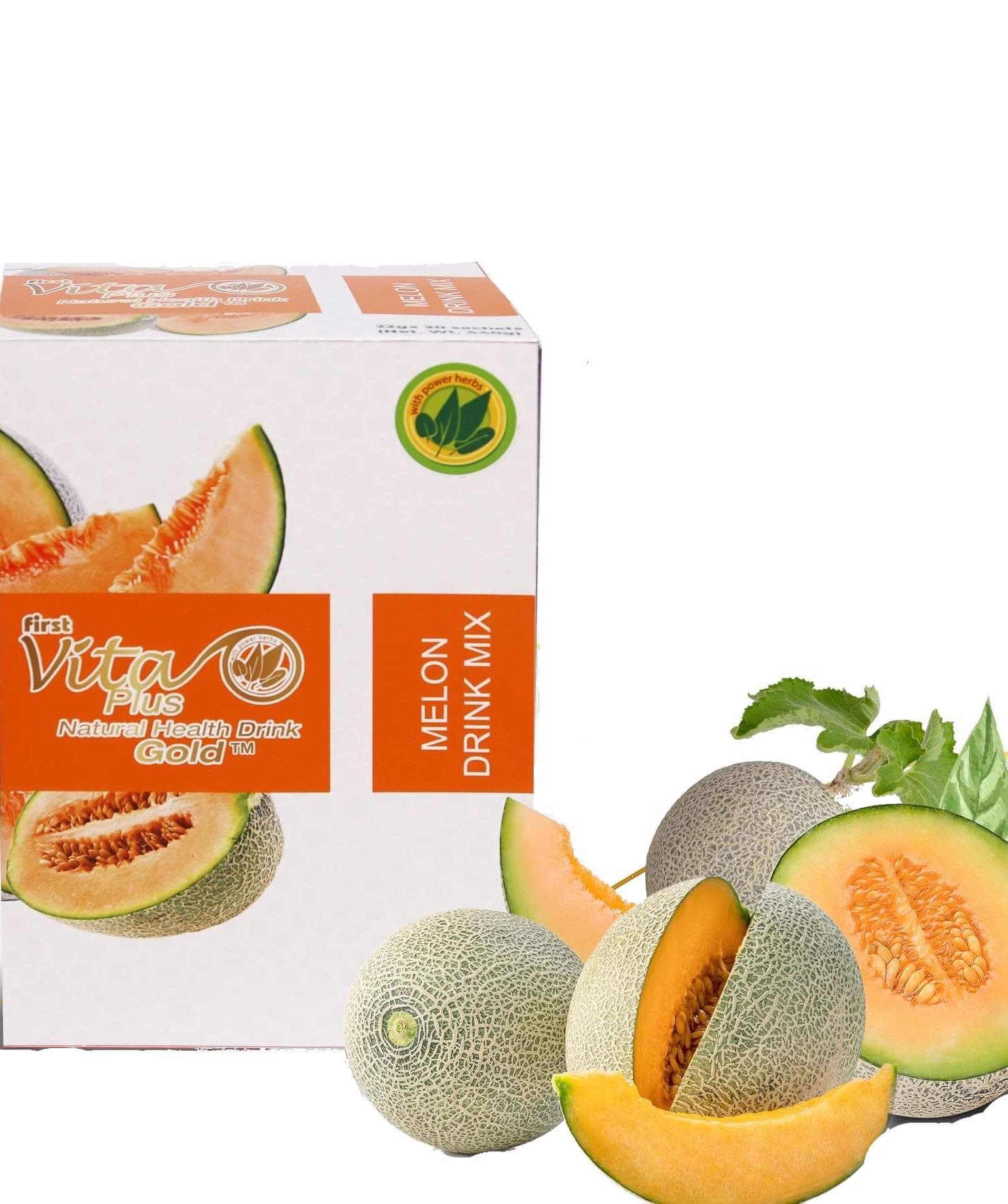 First Vita Plus Melon Gold (1 Box with 20 sachets) | Lazada PH