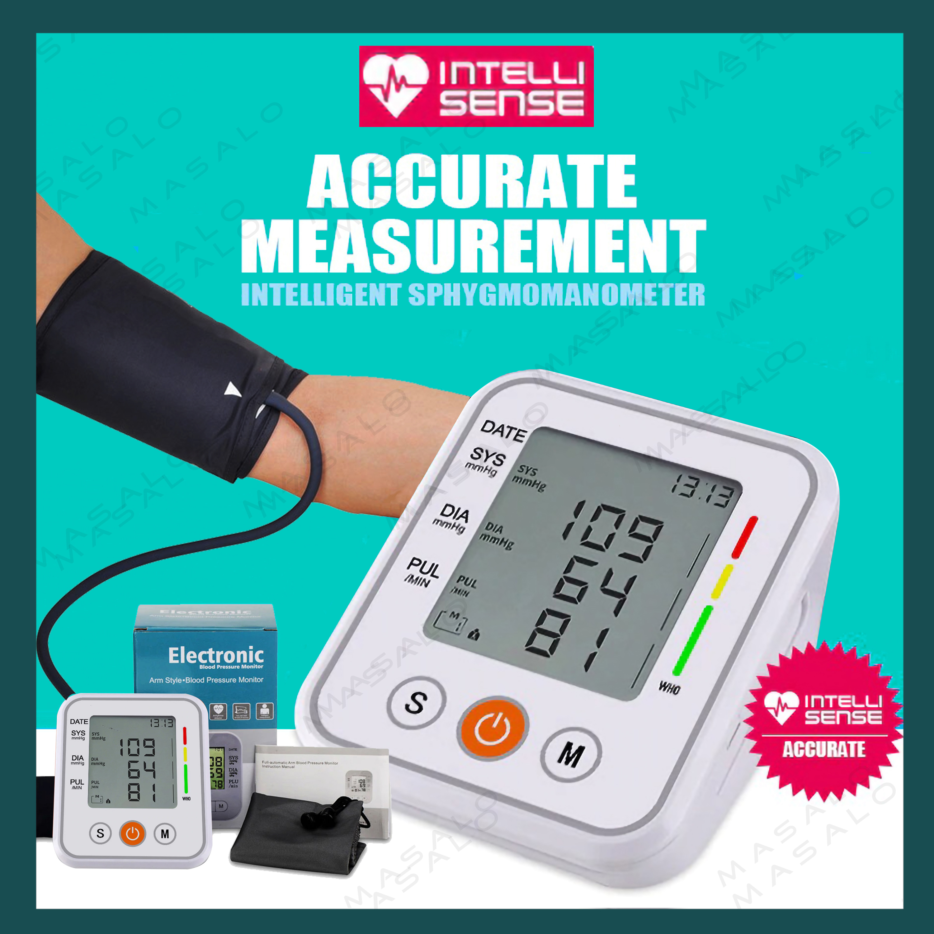 Digital Automatic Blood Pressure Apparatus 100 Genuine NEW Digital