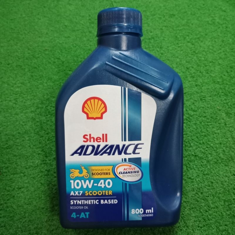SHELL Advance Motorcycle Oil 800mL | Lazada PH