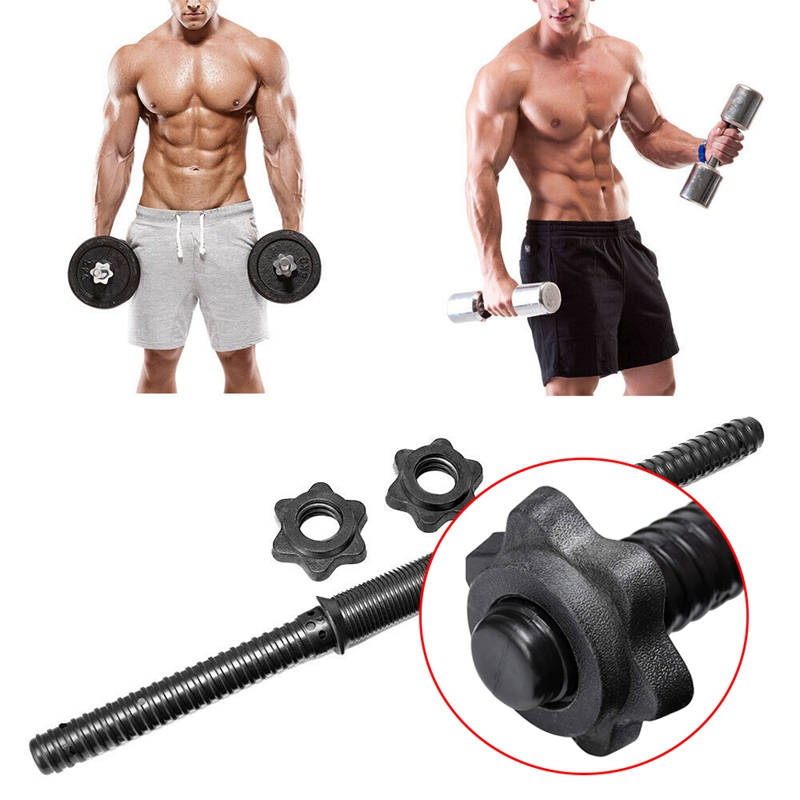 1 Pairs Dumbbell Hex Nut,Dumbbell Rod Nut,Spinlock Collars for Barbells ...