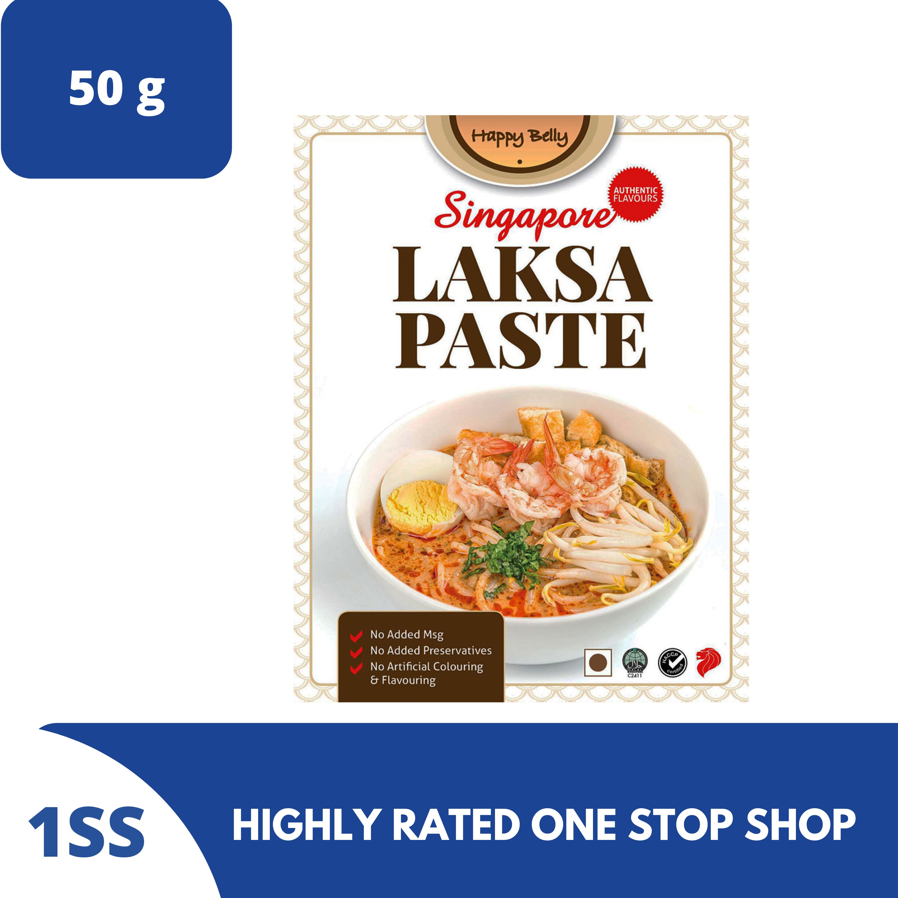 Happy Belly Singapore Laksa Paste, 50g | Lazada PH
