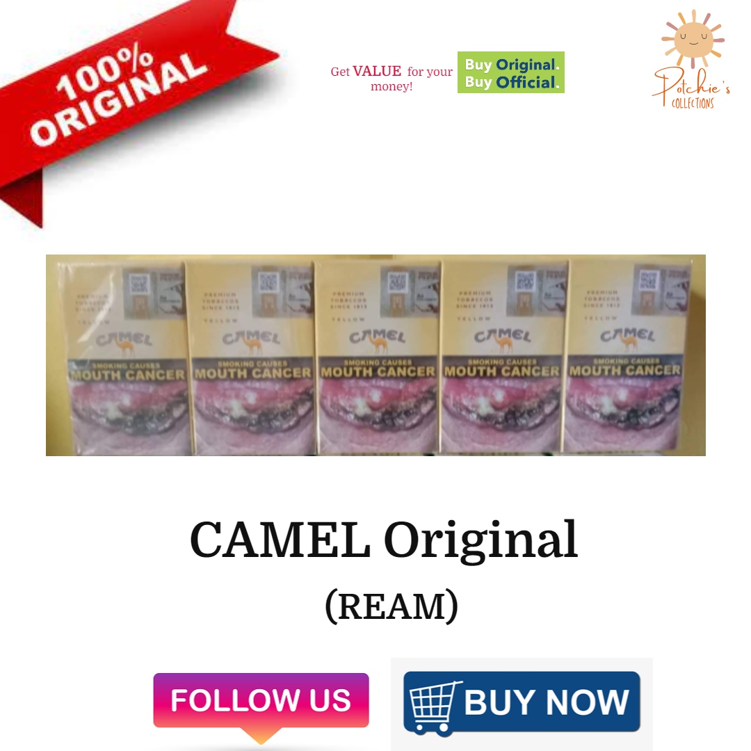 Camel Original Ream (10 Packs, Flip-top) | Lazada PH