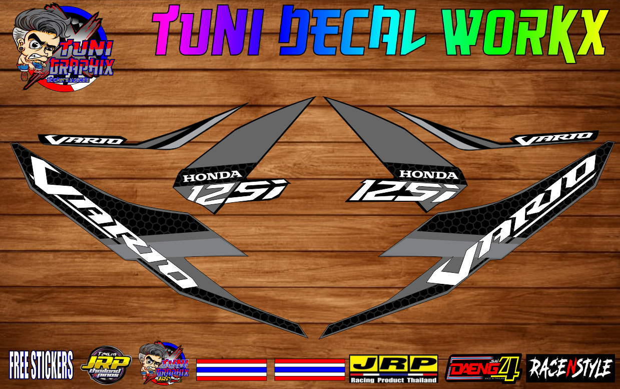 Honda click 125i v2 Game Changer VARIO Stock Decals w/ freebies | Lazada PH