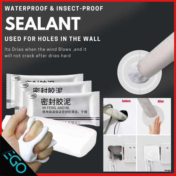 25g Clay to fill leaks repair holes repair cracks close holes in the ...