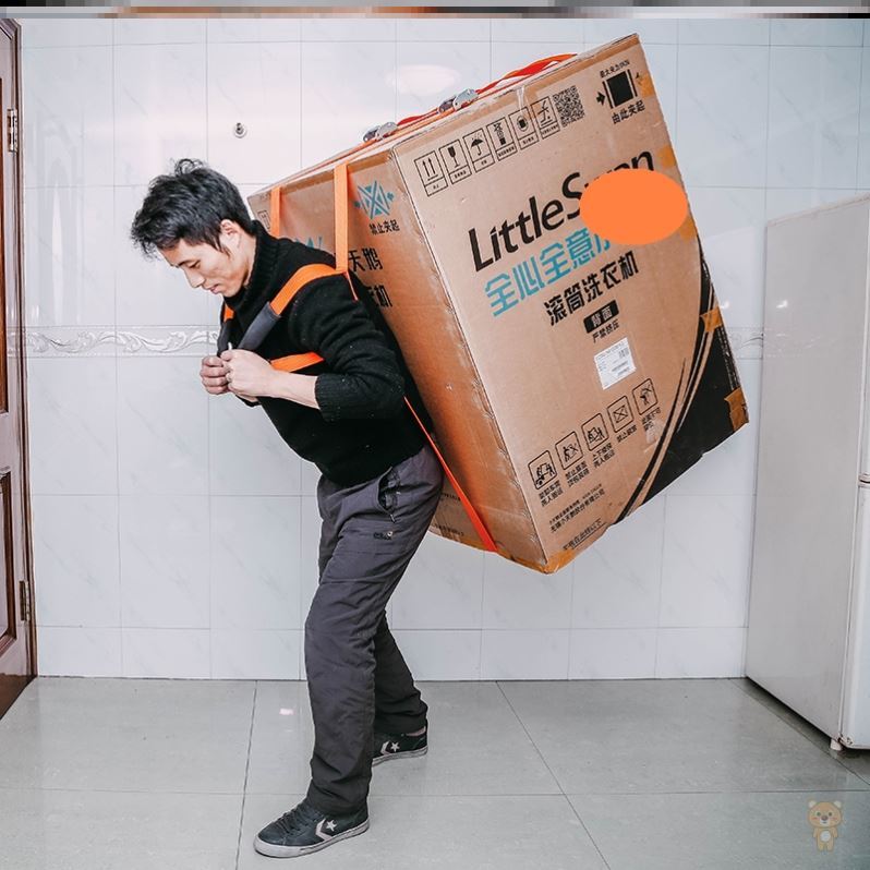 Moving artifact handling with rope flat rope furniture logistics moving ...