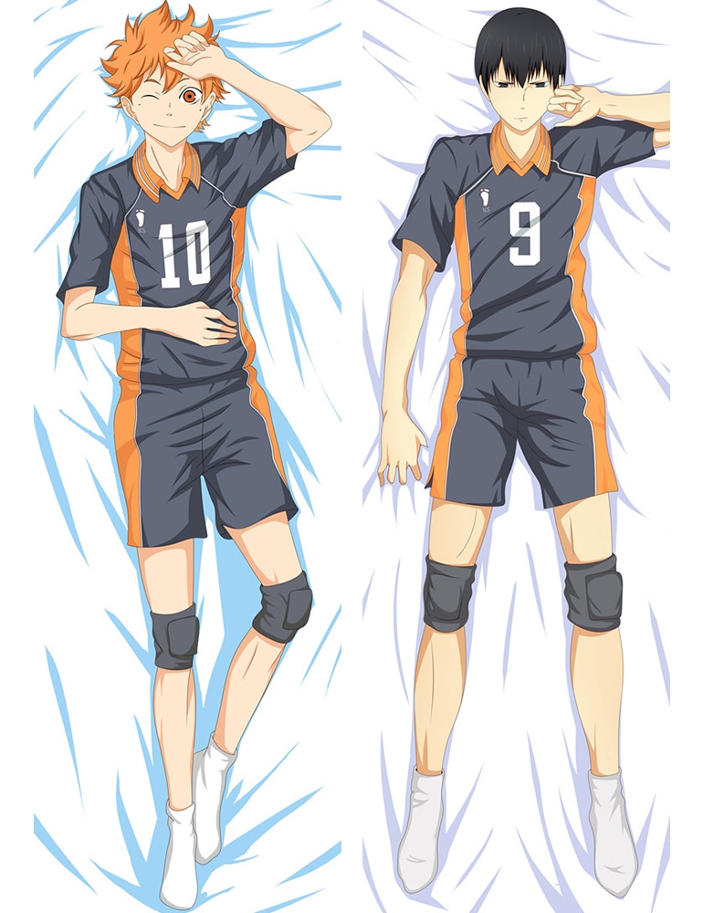 60x180cm Anime Haikyuu!! Hinata Shoyo Tobio Kageyama Cosplay Hugging ...