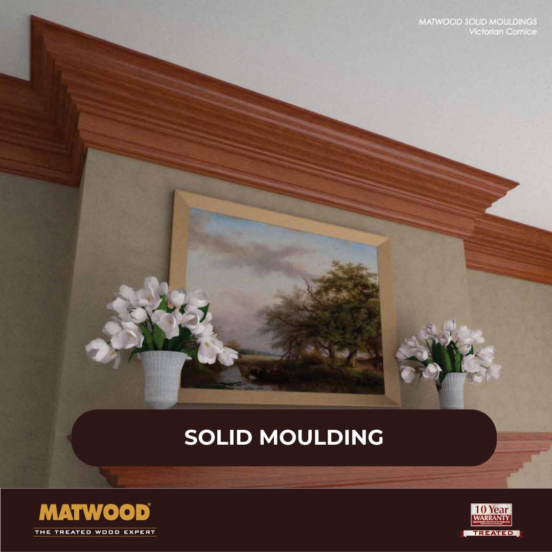 Matimco Matwood Solid Mouldings (Cornice / Baseboard) 8 feet | Lazada PH