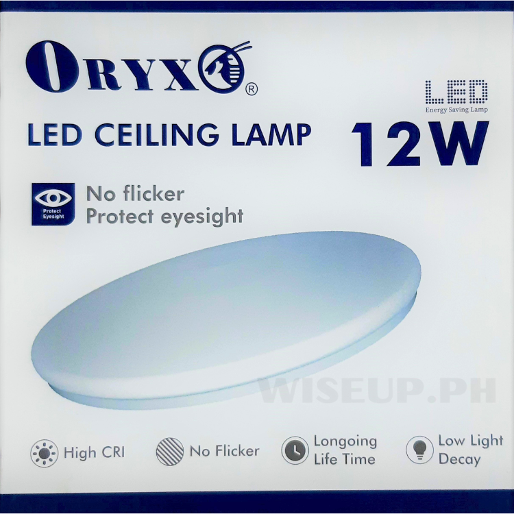 Oryx Modern LED Ceiling Lamp daylight 6500k 24W 18W 12W | Lazada PH
