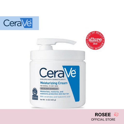 Cerave Moisturizing Cream with pump 473ml - Rosee Official Store ...