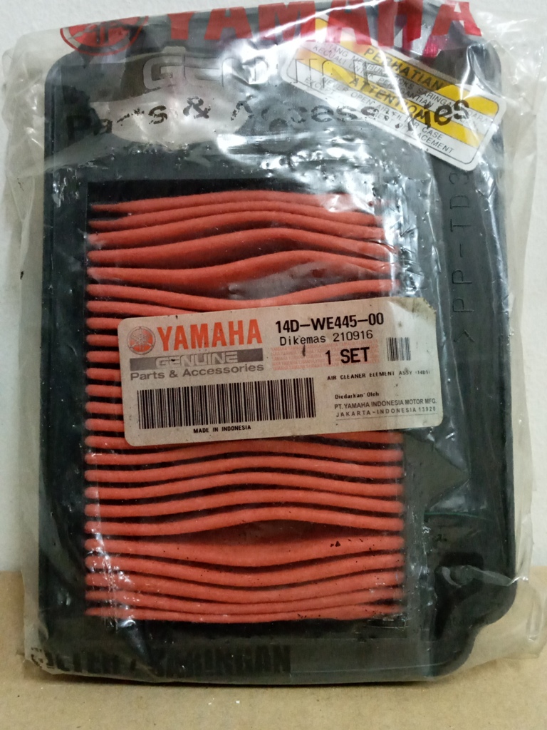 ORIGINAL YAMAHA AIR FILTER FOR MIO SOUL 115 CARB / MIO SOULTY / FINO ...