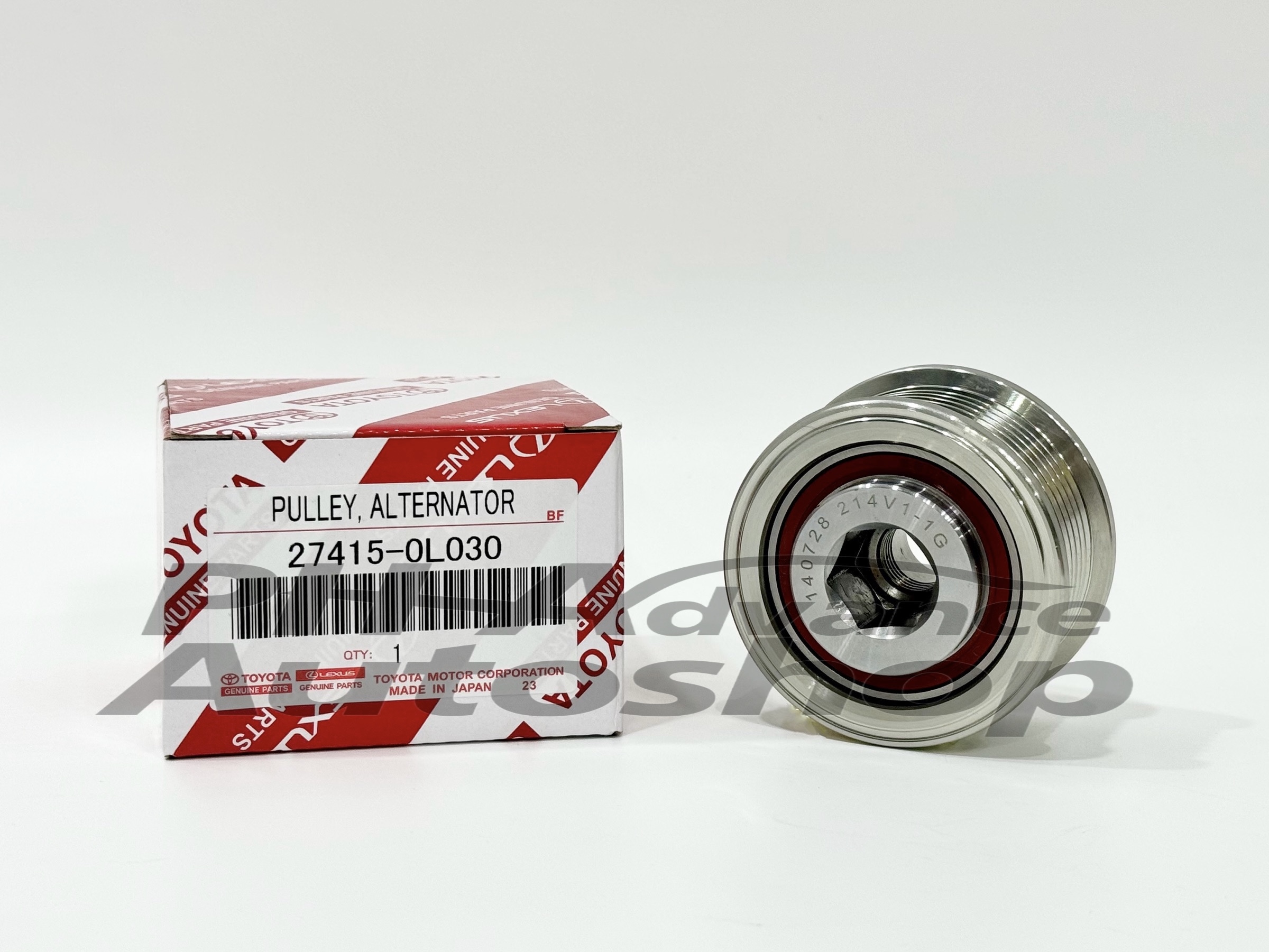 Alternator Pulley Toyota Innova / Fortuner / Hi-Lux D4D 2005-2020 (15mm ...