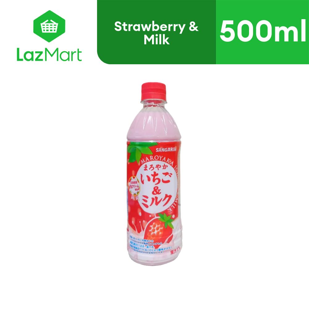 Sangaria Strawberry & Milk Drink 500ml | Lazada PH