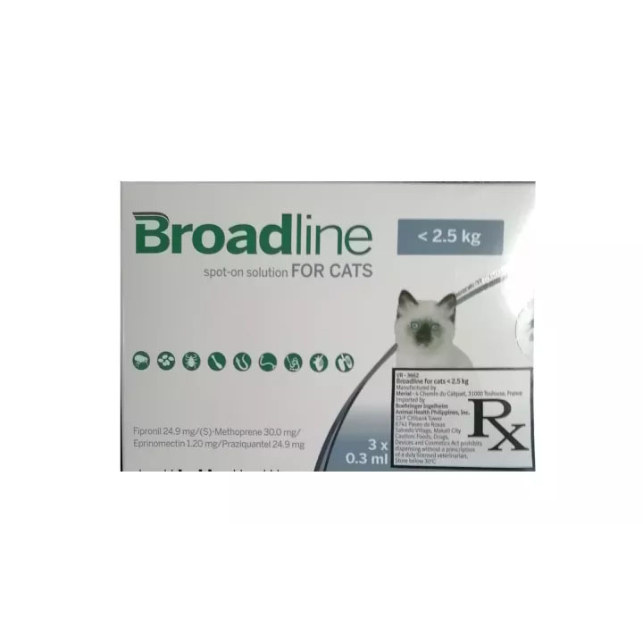 Broadline Spot On Solution For Cats 0-2.5KG | Lazada PH
