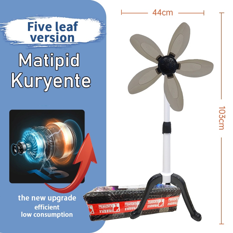 Sycat 23 Watts 5 Blades Stand Fan Family Electric Fan Clip Fan Floor ...