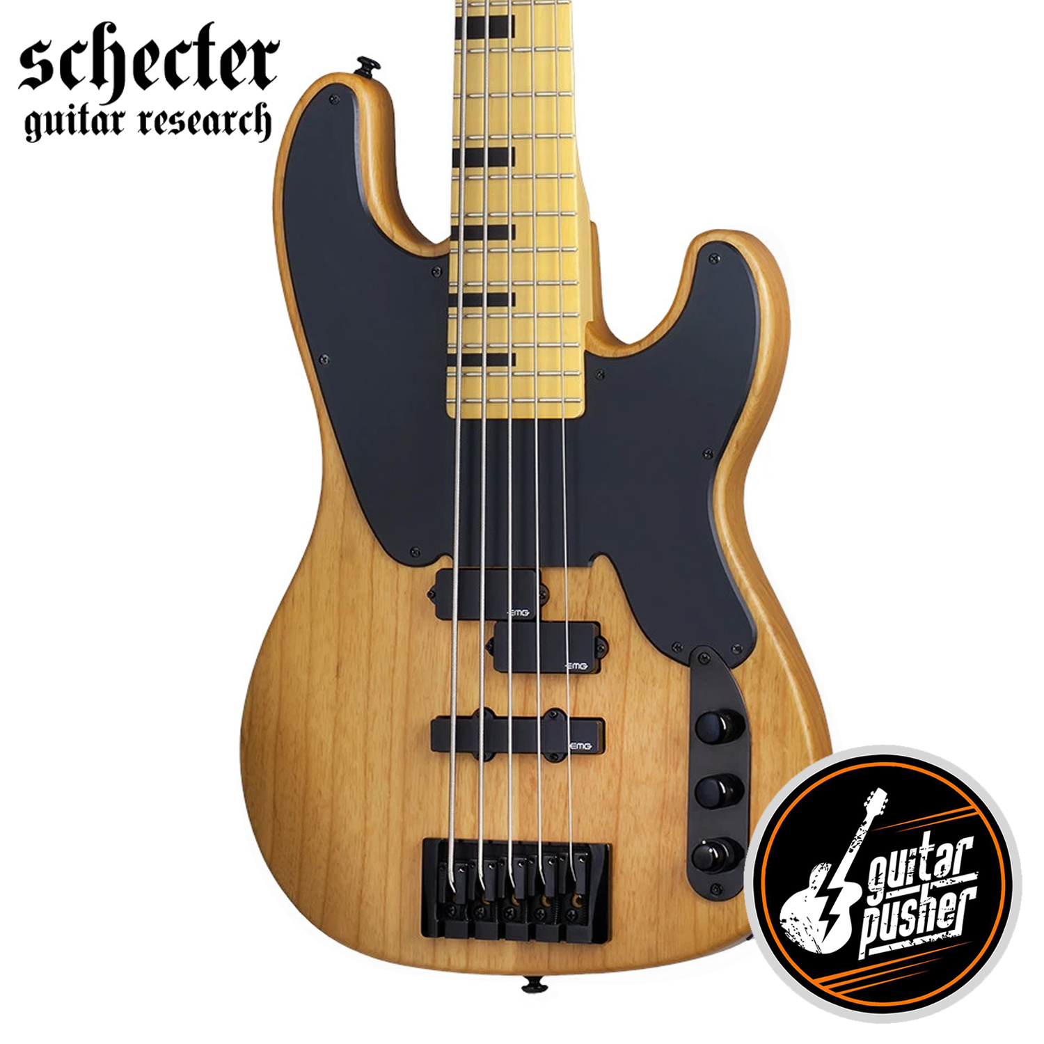 Schecter Session Series Model-T Session-5 5-String Electric Bass (Aged ...