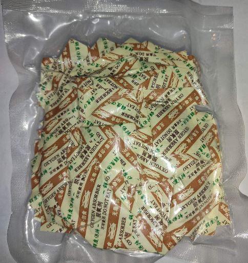 Oxygen O2 Absorber Desiccant Deoxidizer Sachet for Bakery Baked Cookies ...