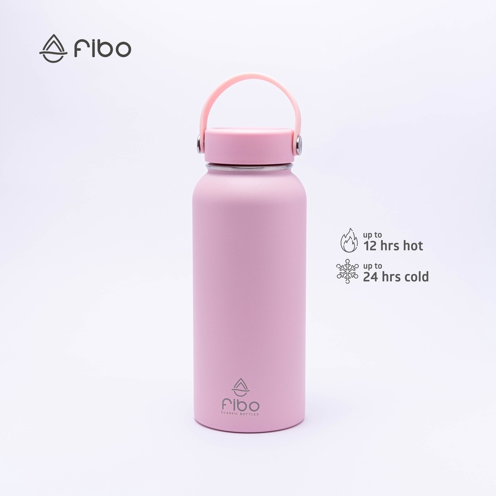 Fibo Classic Bottles 32oz Wide Mouth Insulated Stainless Steel Water ...