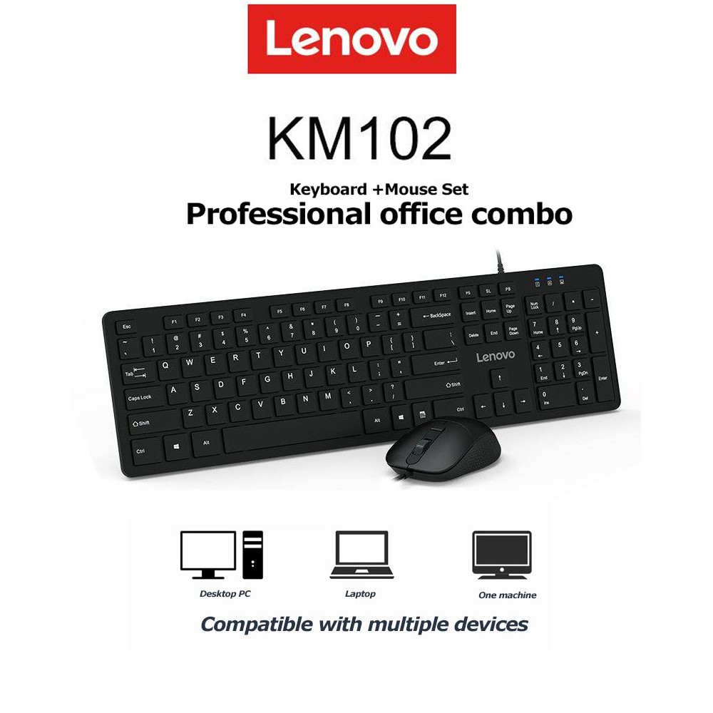 HP KM100 Philips C264 C234 C294 RGB wired keyboard mouse USB anti ...