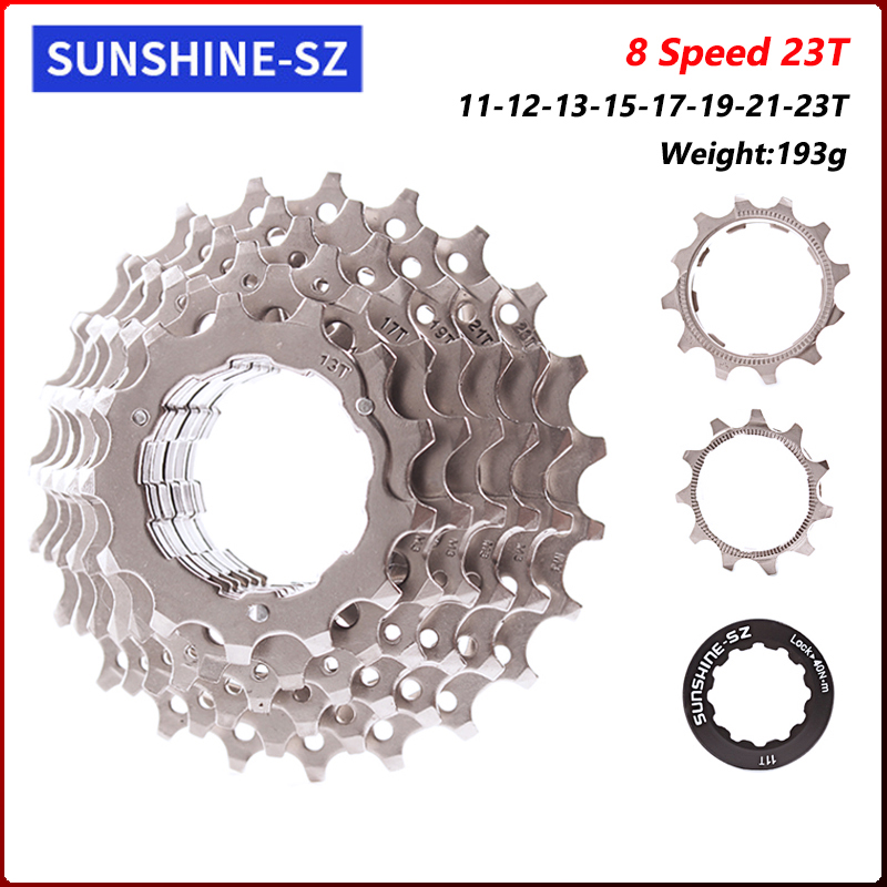 Sunshine Road Bike Cassette 8S/9S/10S/11S Cogs Roadbike Cassette Road ...