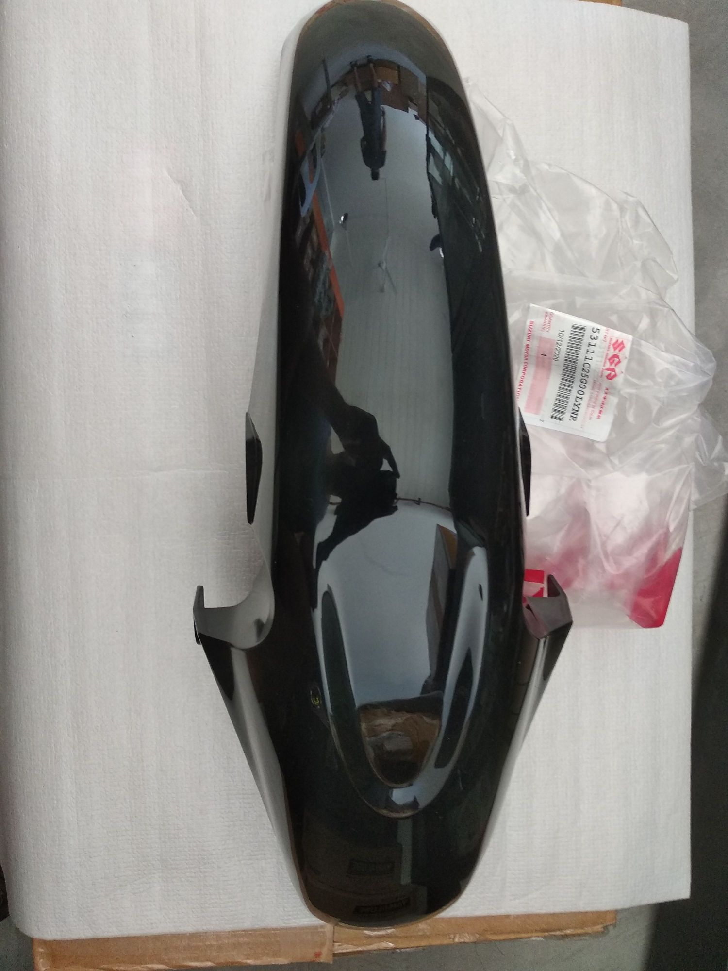 SUZUKI RAIDER 150 FRONT FENDER GLOSS BLACK 53111C25G00LYNR | Lazada PH