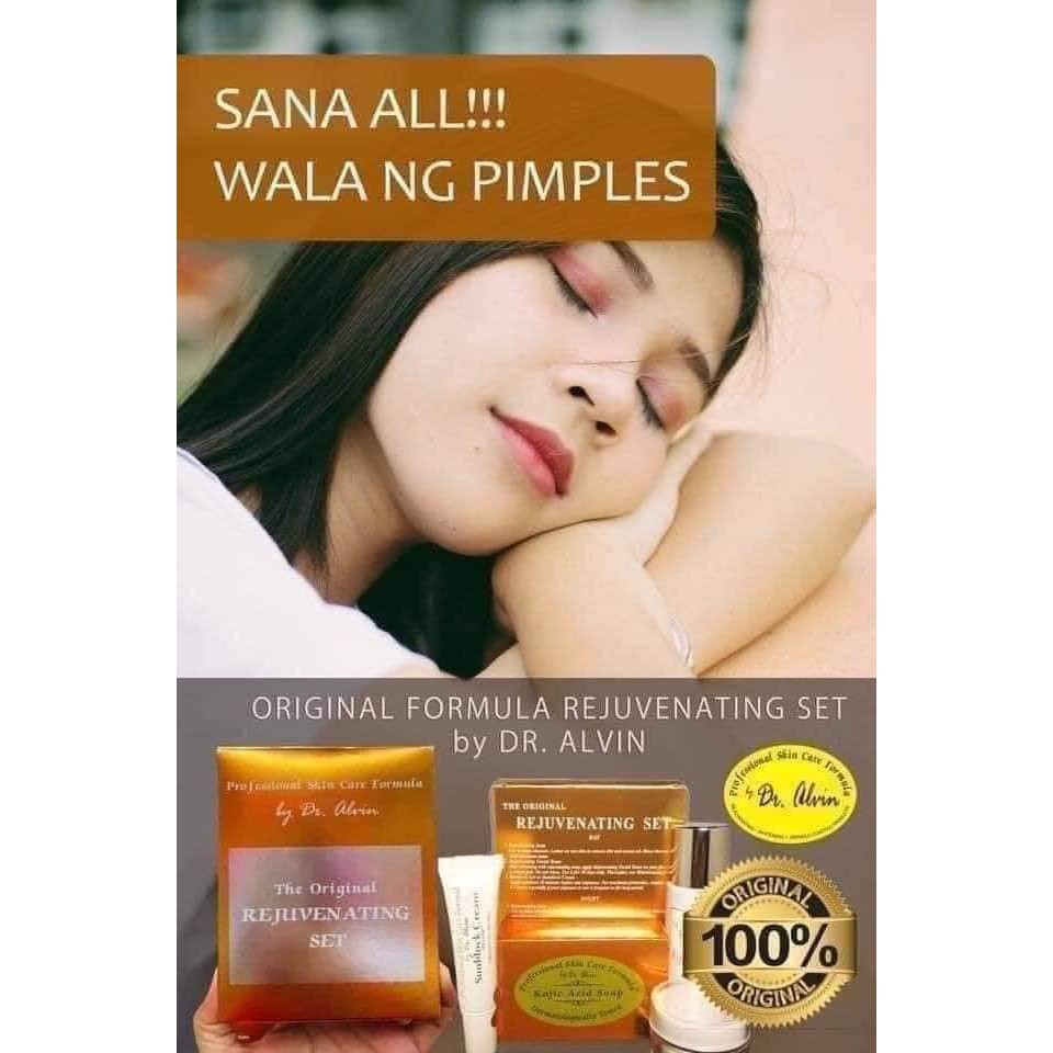 REJUVENATING SET DR ALVIN NEW PACKAGING no. 4 AUTHENTIC ORIGINAL ...