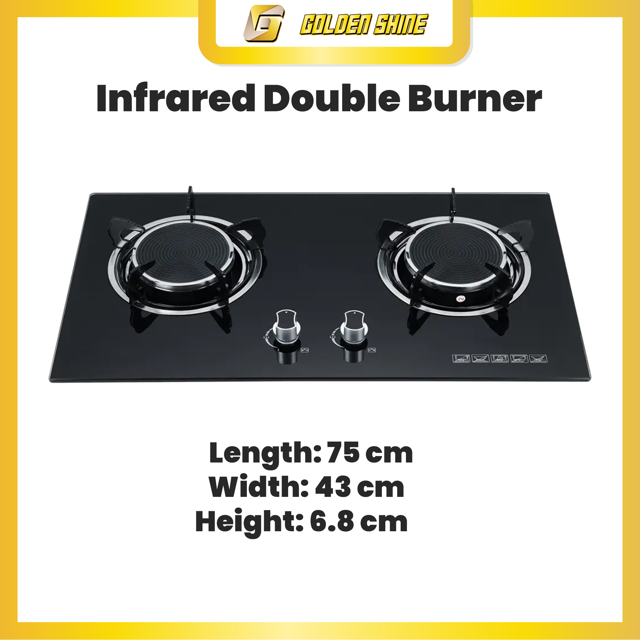 Gas Stove Embedded Natural Gas Liquefied Gas Stainless Steel Large Gas ...