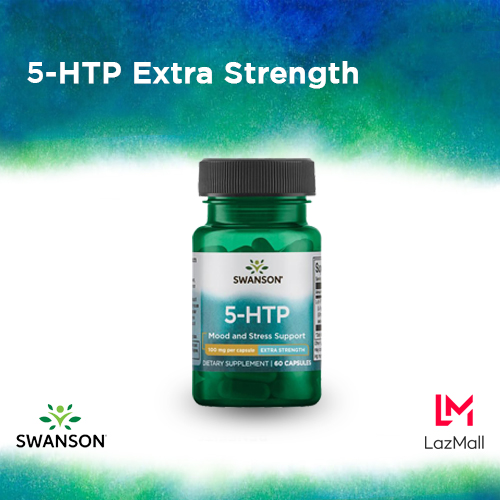 Swanson 5-HTP Mood & Stress Support Extra Strength 100 MG 60 Caps | Lazada PH