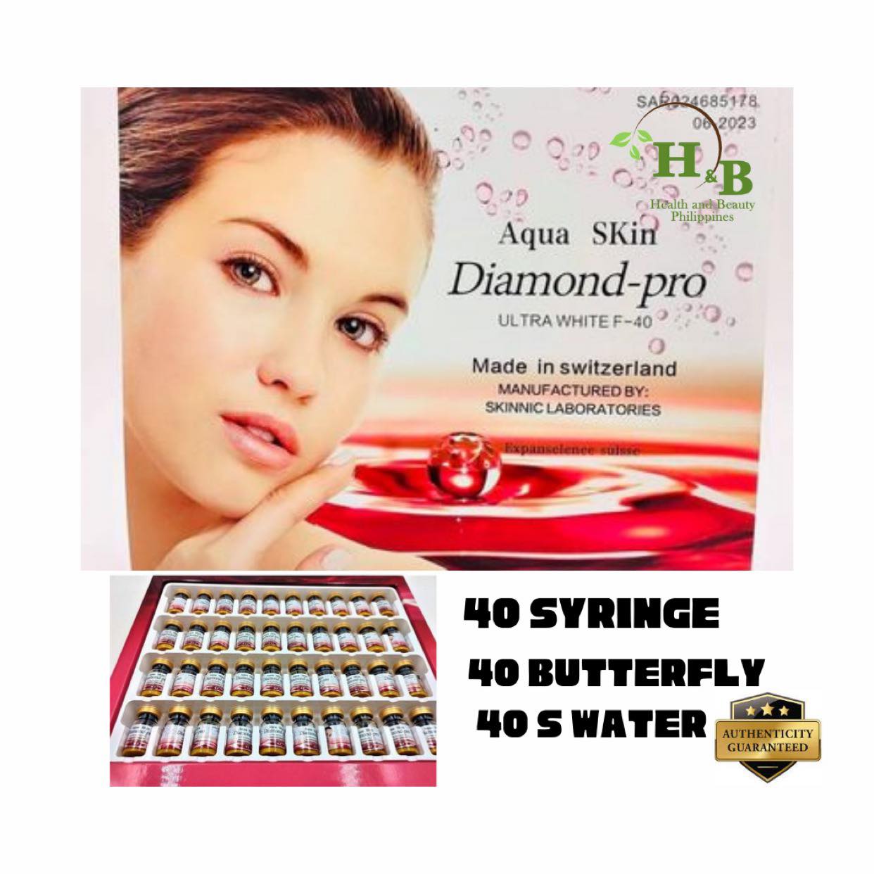 Authentic Aqua skin Diamond Pro with seal Complete SET | Lazada PH