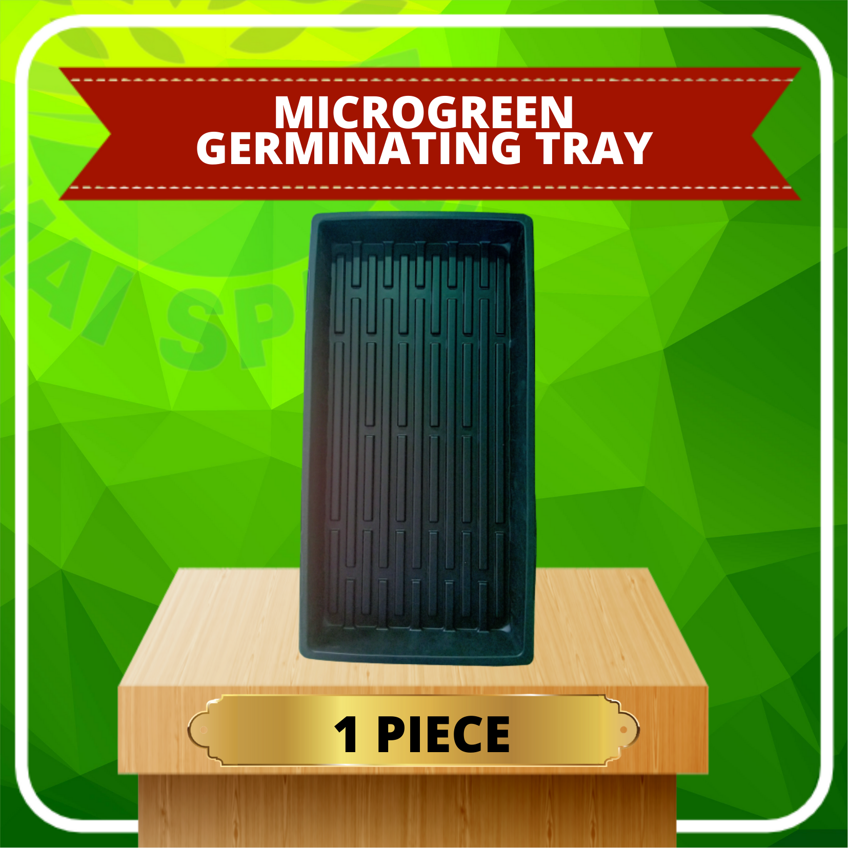 GERMINATING TRAY (1.2mm) FOR MICROGREENS AND SEEDLINGS / HYDROPONIC USE ...