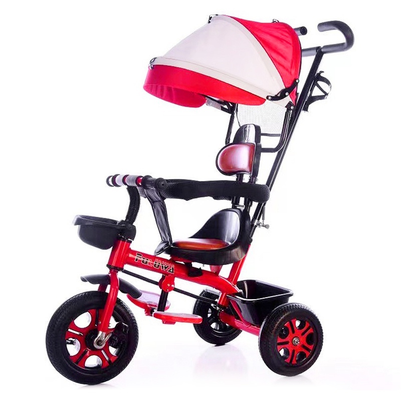 Children's tricycles bicycles baby strollers 4(3)in1 kids Bidirectional ...
