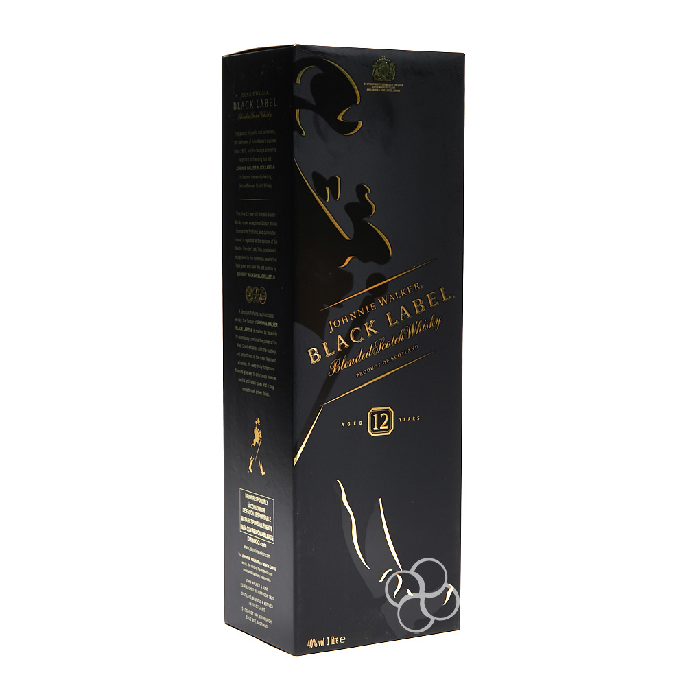 Johnnie Walker Black Label Scotch Whisky 1L | Lazada PH
