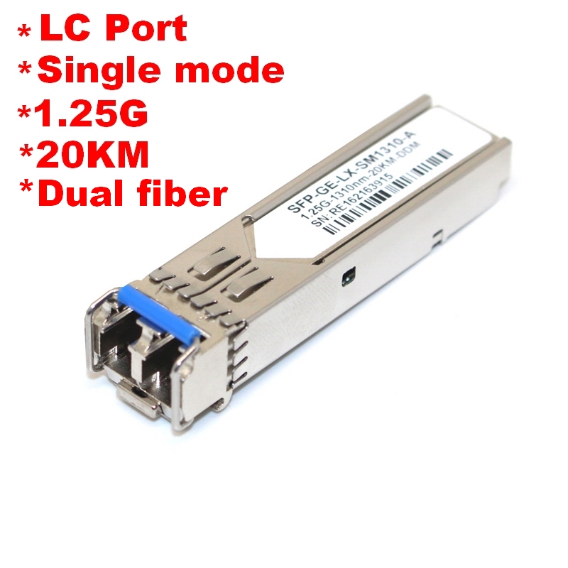 Single-mode /Multi-mode SFP Module 1.25G LC Dual 1310nm/850nm WDM ...