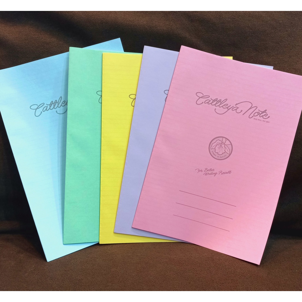 Cattleya, Dynamic, and Academe Note Fillers 178 x 254 mm 5-colors 5 pcs ...